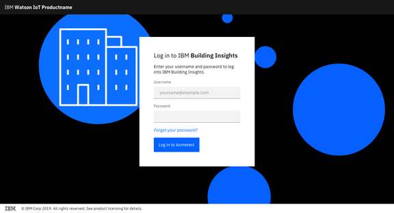Login pattern – Carbon Design System